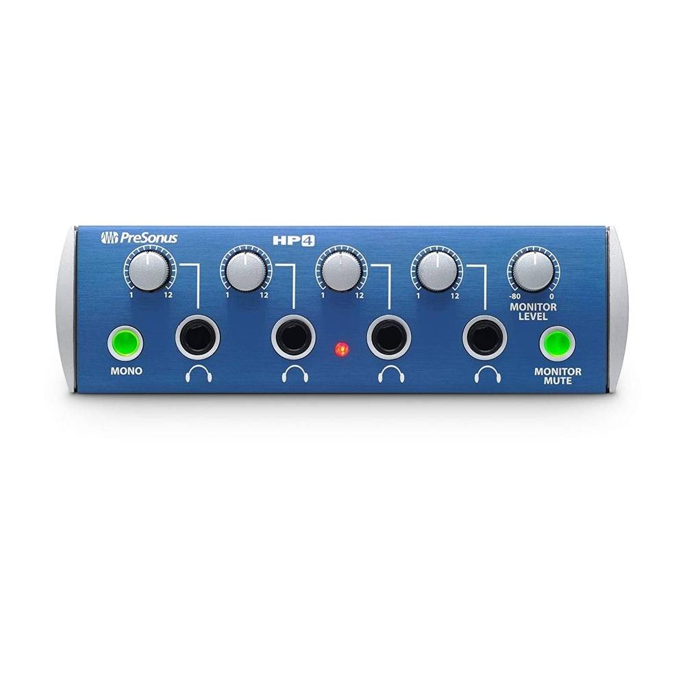 PreSonus HP4, 4 Channel Headphone Amplifier, Headphone Amp