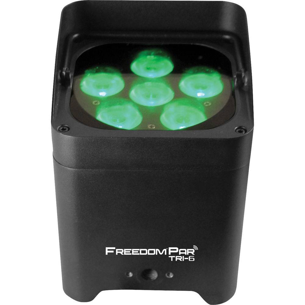 Chauvet Freedom Par Tri-6 LED PAR Lighting Fixture 4 Pack
