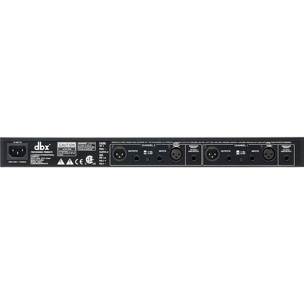 dbx 266xs, Dual Compressor | GigaSonic