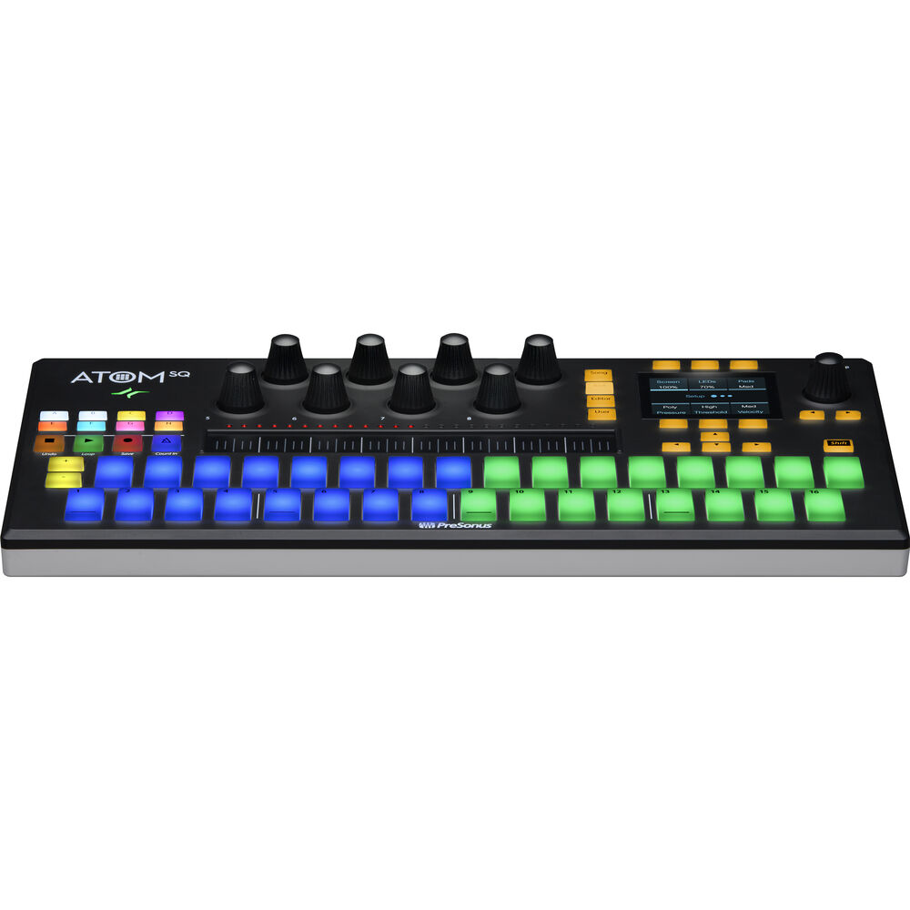 PreSonus ATOM SQ, Hybrid MIDI Controller | GigaSonic