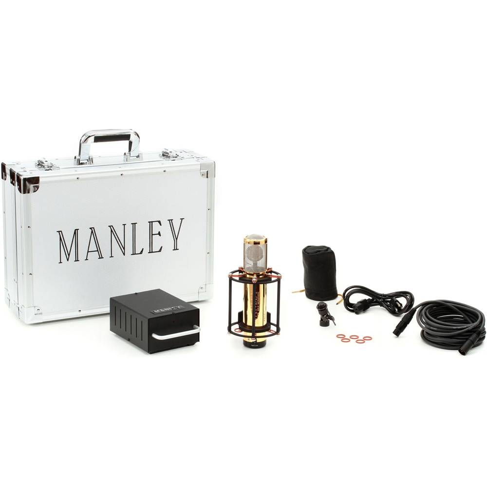 Manley Gold Reference Multi-Pattern Microphone (Mono) - GigaSonic.com