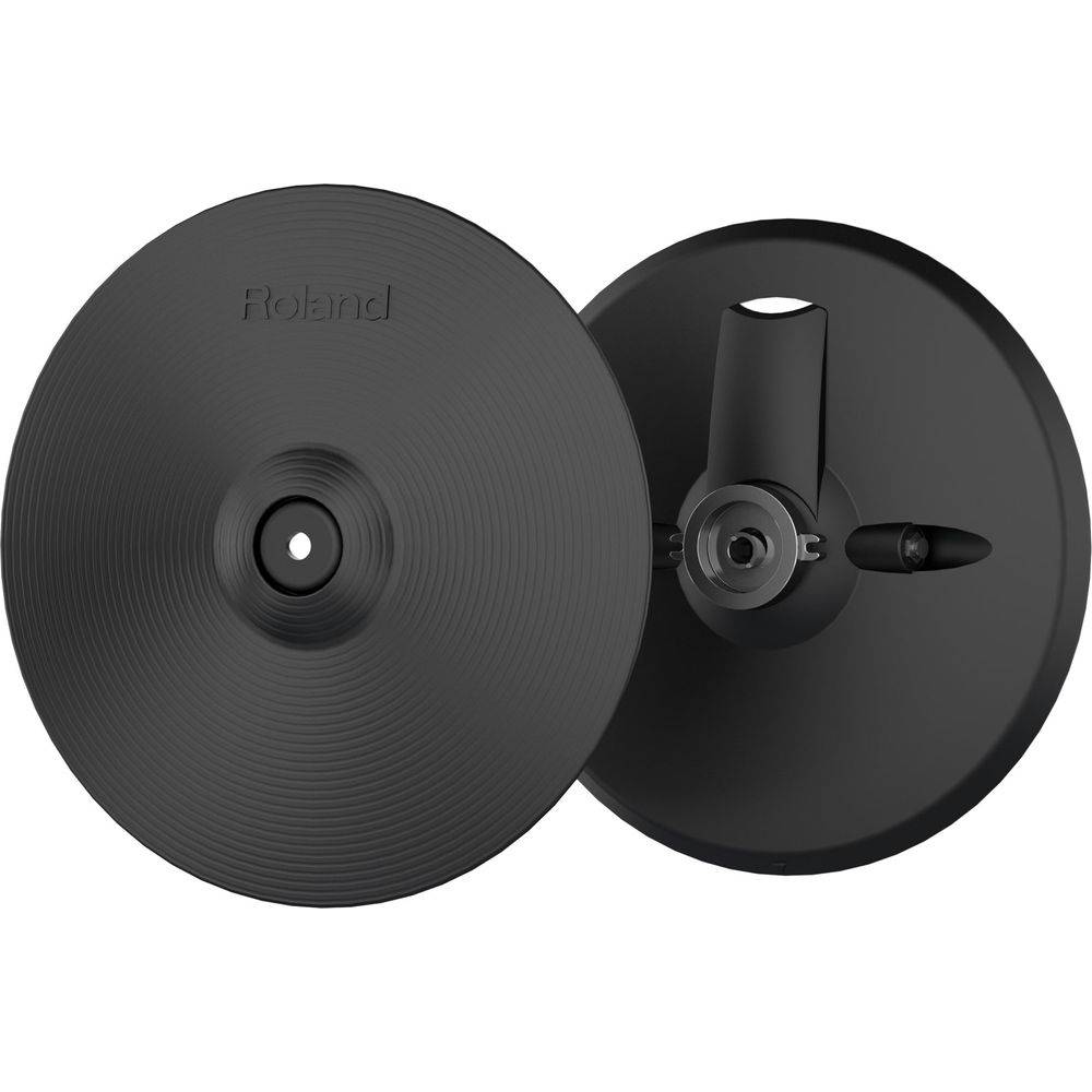 Roland VH-13 12 V-Hi-Hat Cymbal Metallic Gray Used