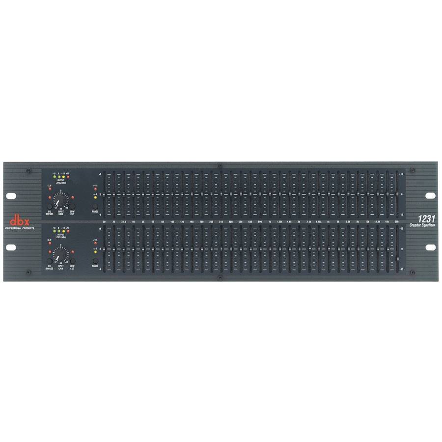 dbx 1231 Dual Channel 31 Band Equalizer | GigaSonic