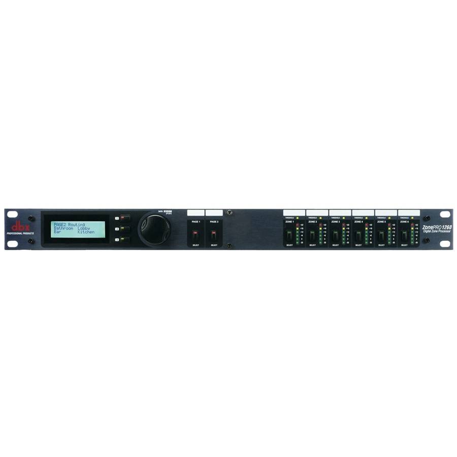 dbx ZonePro 1260 12x6 Digital Zone Processor | GigaSonic