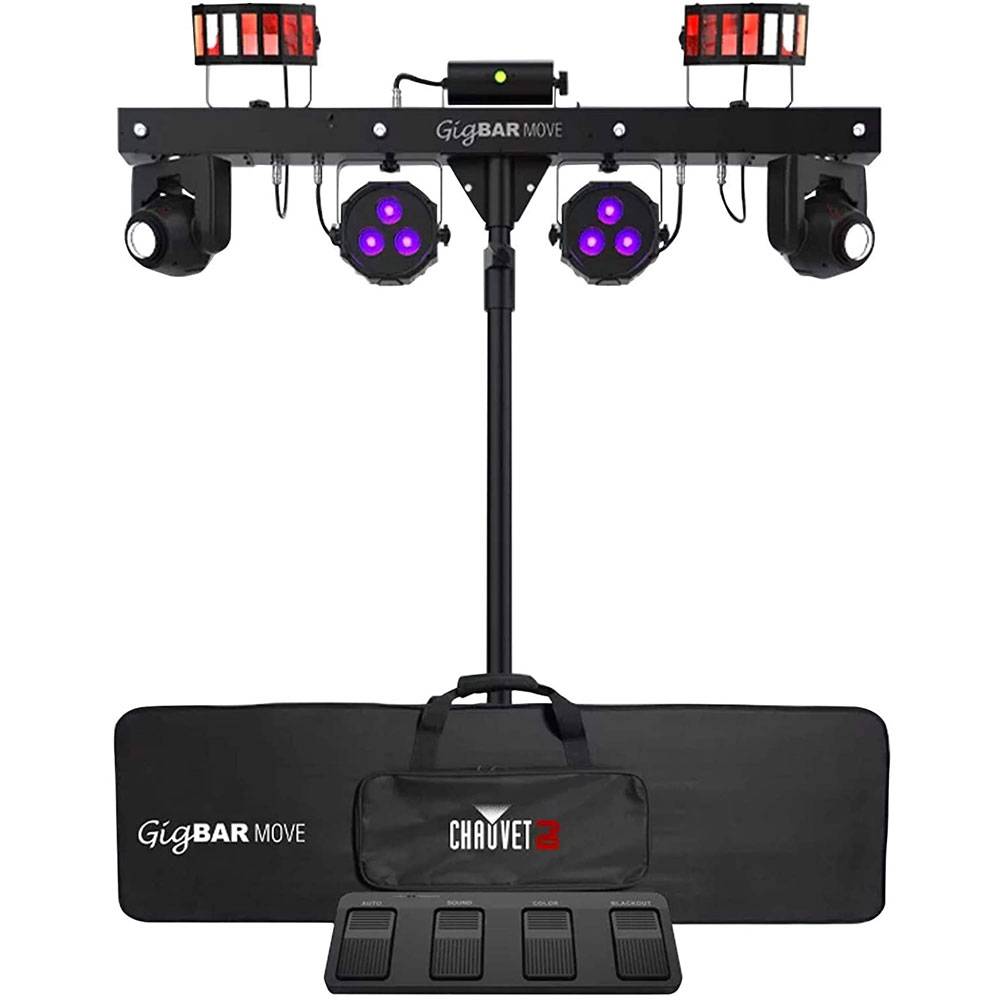 CHAUVET DJ GigBAR MOVE, 5 in 1 Lighting System | GigaSonic
