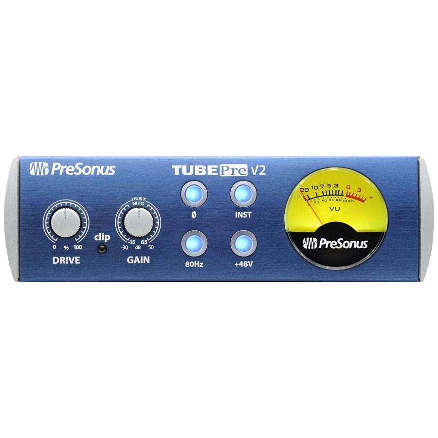 PreSonus TubePre v2, Tube Preamplifier, DI Box | GigaSonic