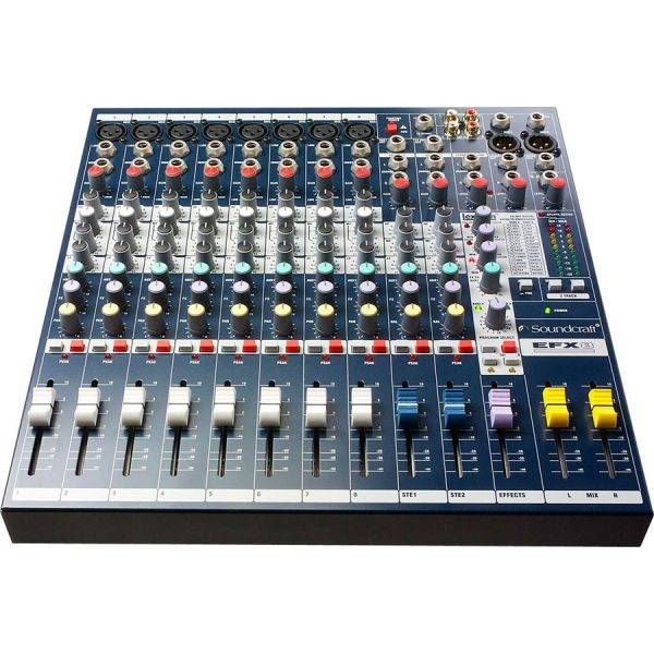 Soundcraft EFX8 8 Channel Compact Mixer | GigaSonic