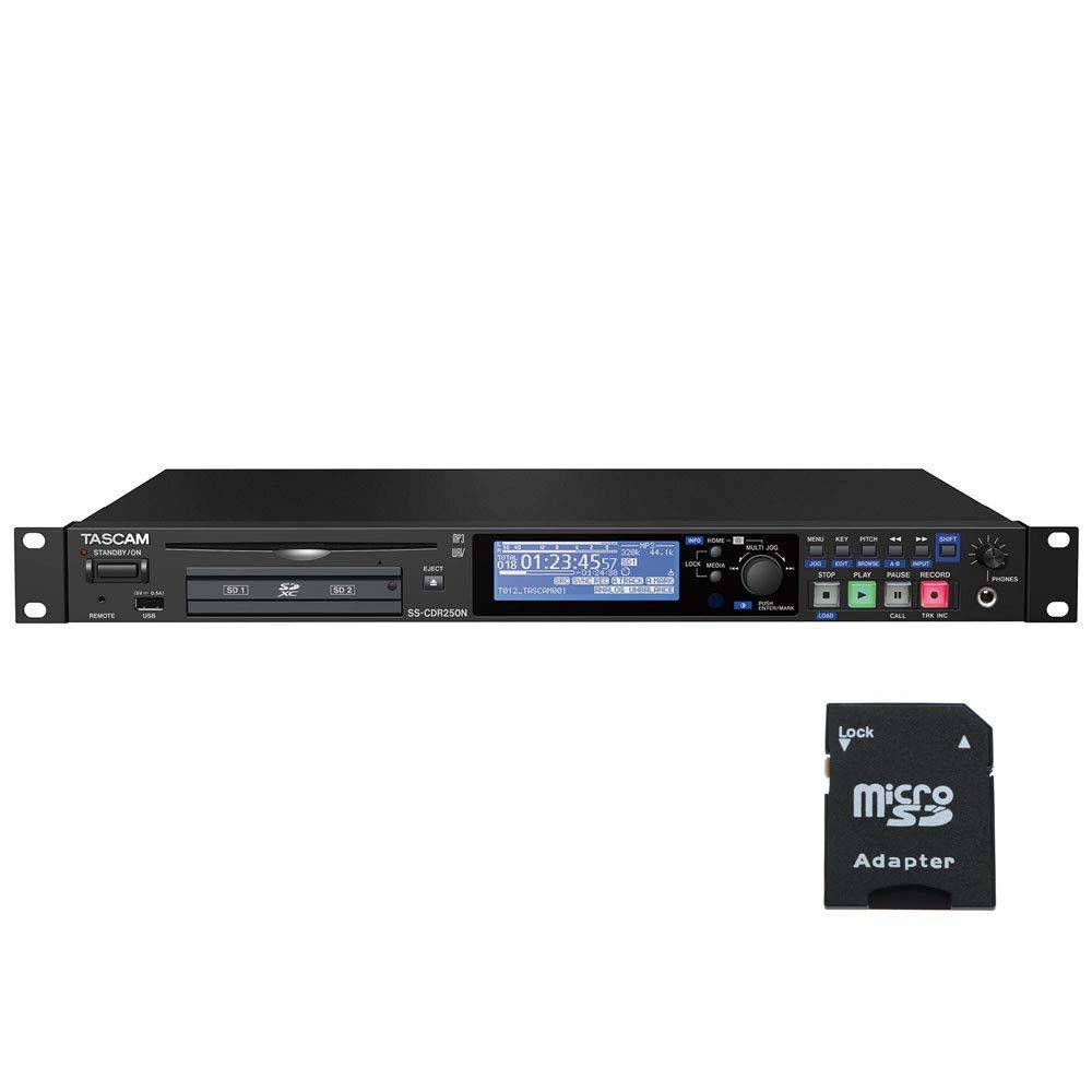 TASCAM SS-CDR250N, Solid State Recorder, Media Recorder