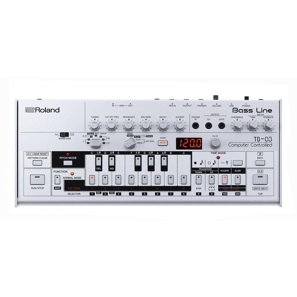 Roland TB-03, Bass Line Synthesizer, Bass Synth