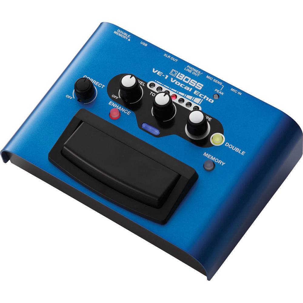 BOSS VE-1 Vocal Echo Voice Effects Pedal