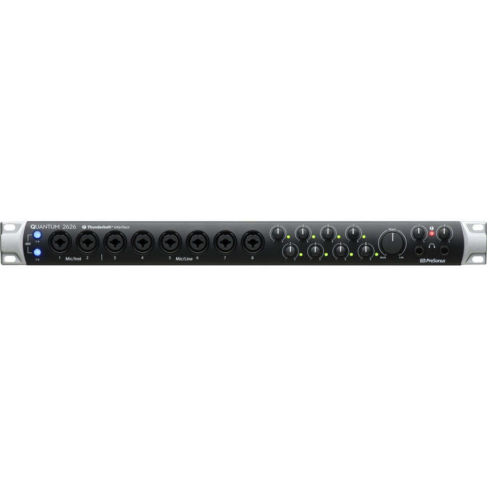 PreSonus Quantum 2626, Thunderbolt 3 Audio Interface